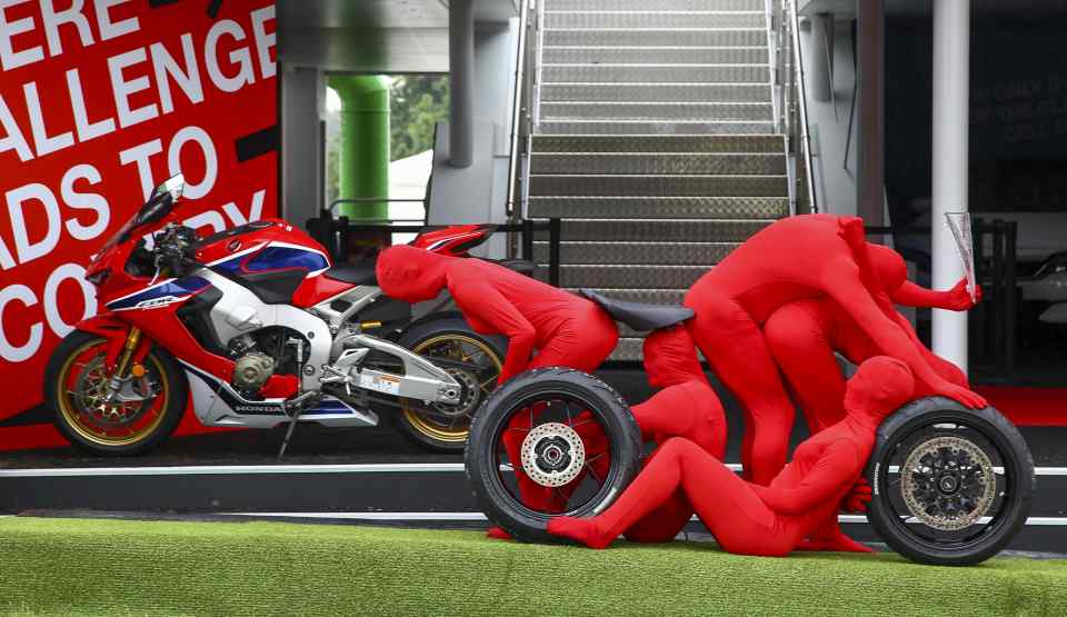 Honda unveils human Fireblade at Goodwood - Motorcycle News