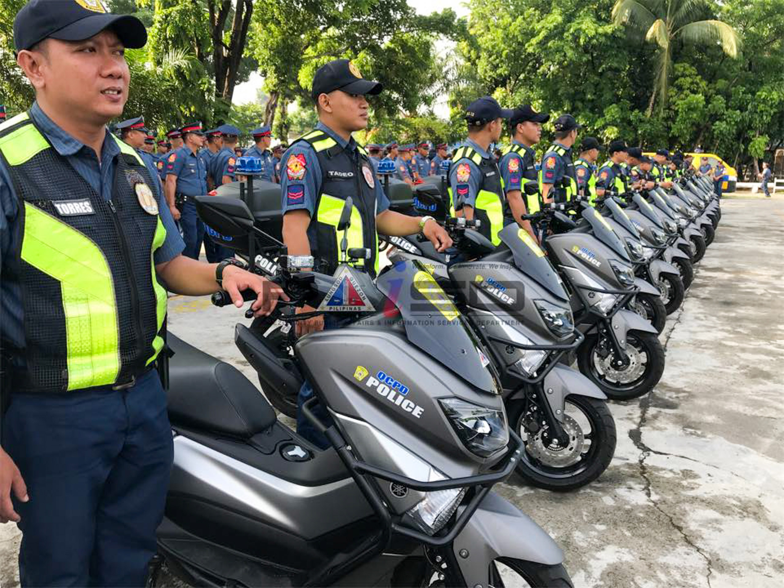 QCPD gets 75 Yamaha Nmax patrol bikes - Motorcycle News