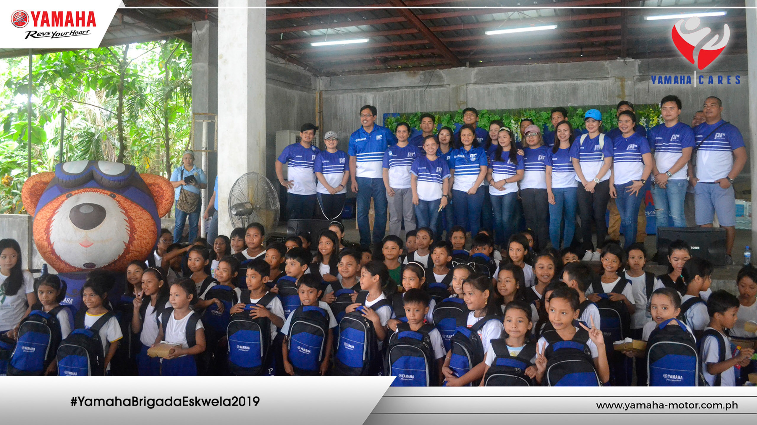 Yamaha gives back as part of Brigada Eskwela 2019 - Motorcycle News