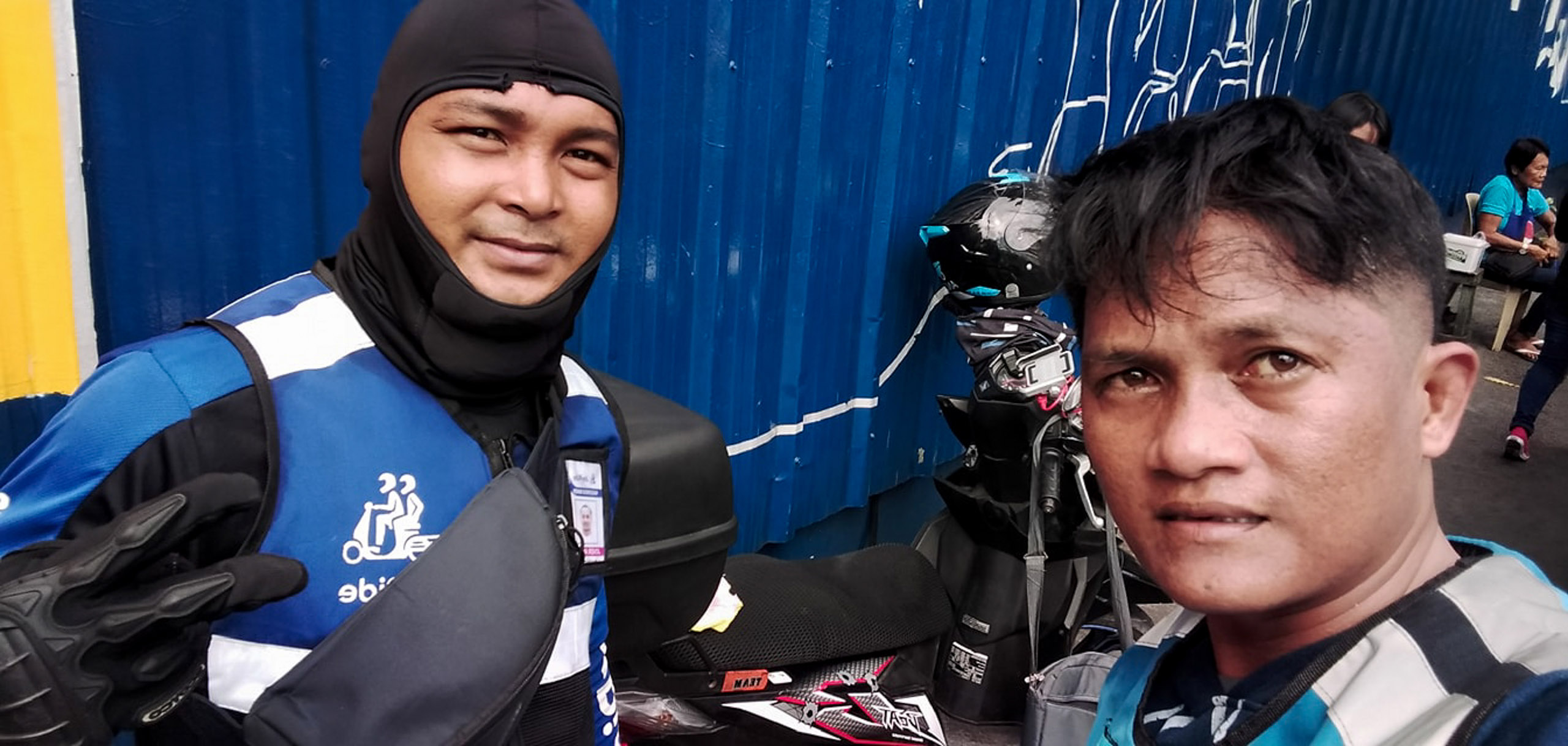 JoyRide rider rescues an Angkas rider in trouble - Motorcycle News