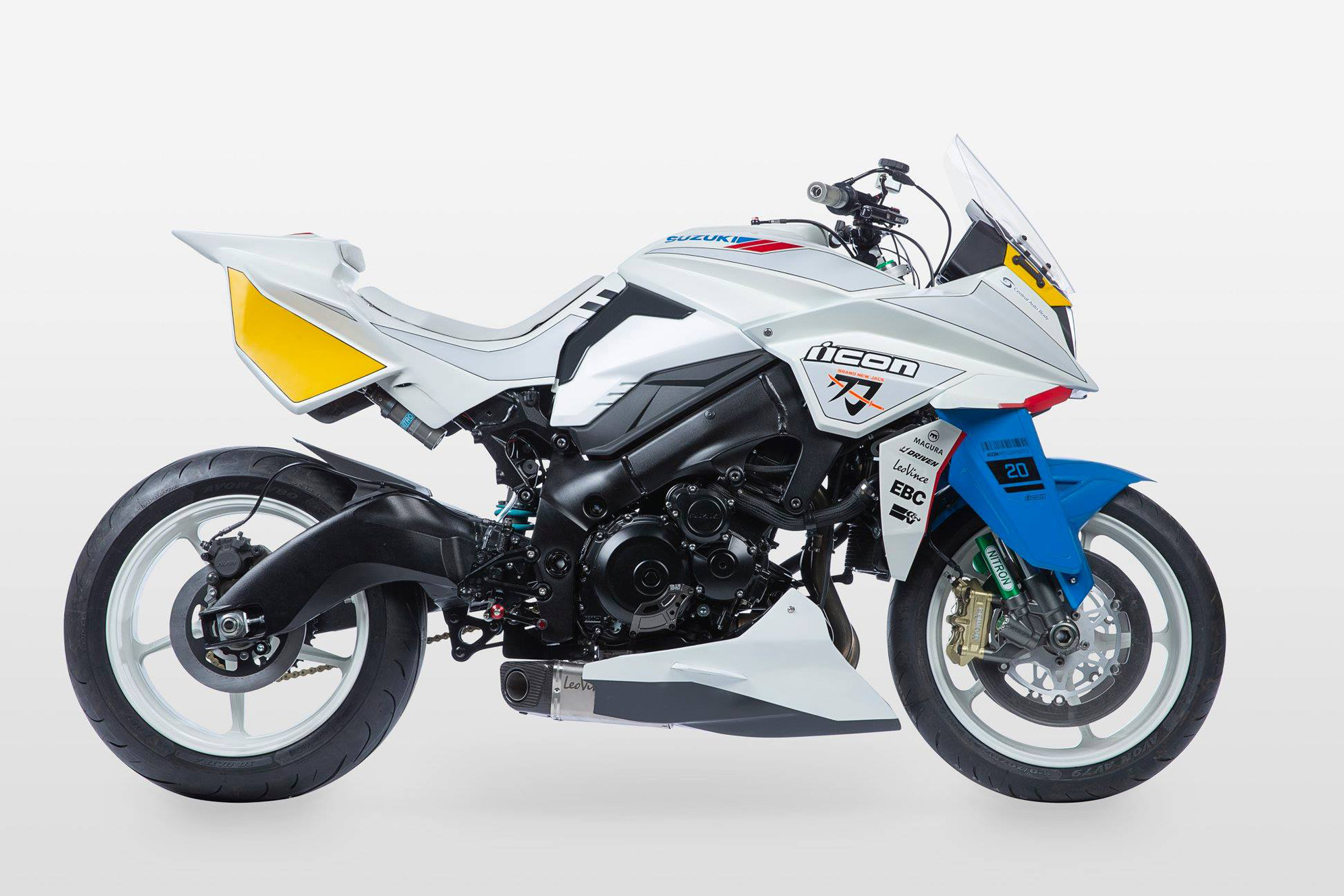 Icon Motorsports builds Gundam-inspired Suzuki Katana - Motorcycle News