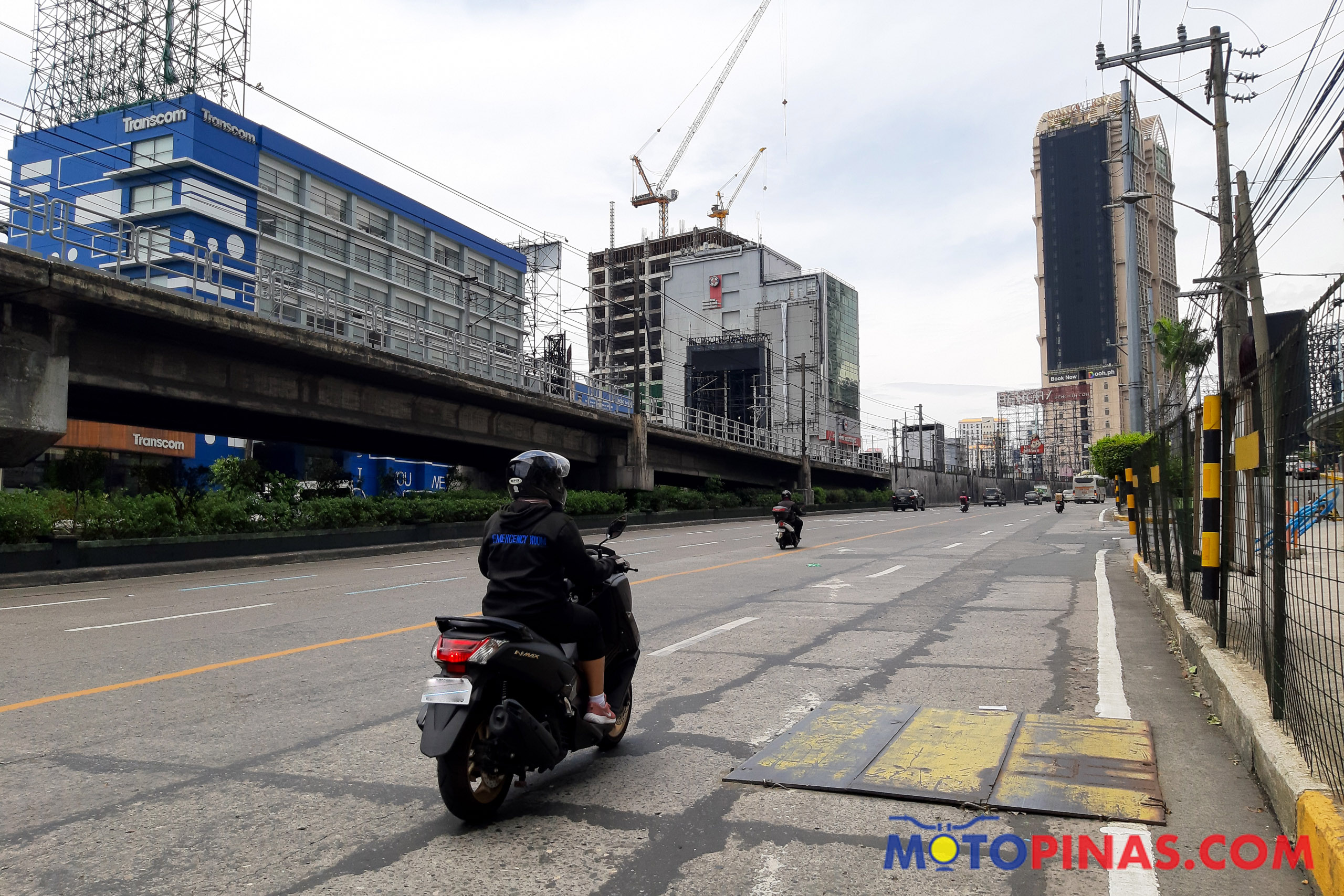EDSA bicycle lane begins construction June 13, 2020 - Motorcycle News