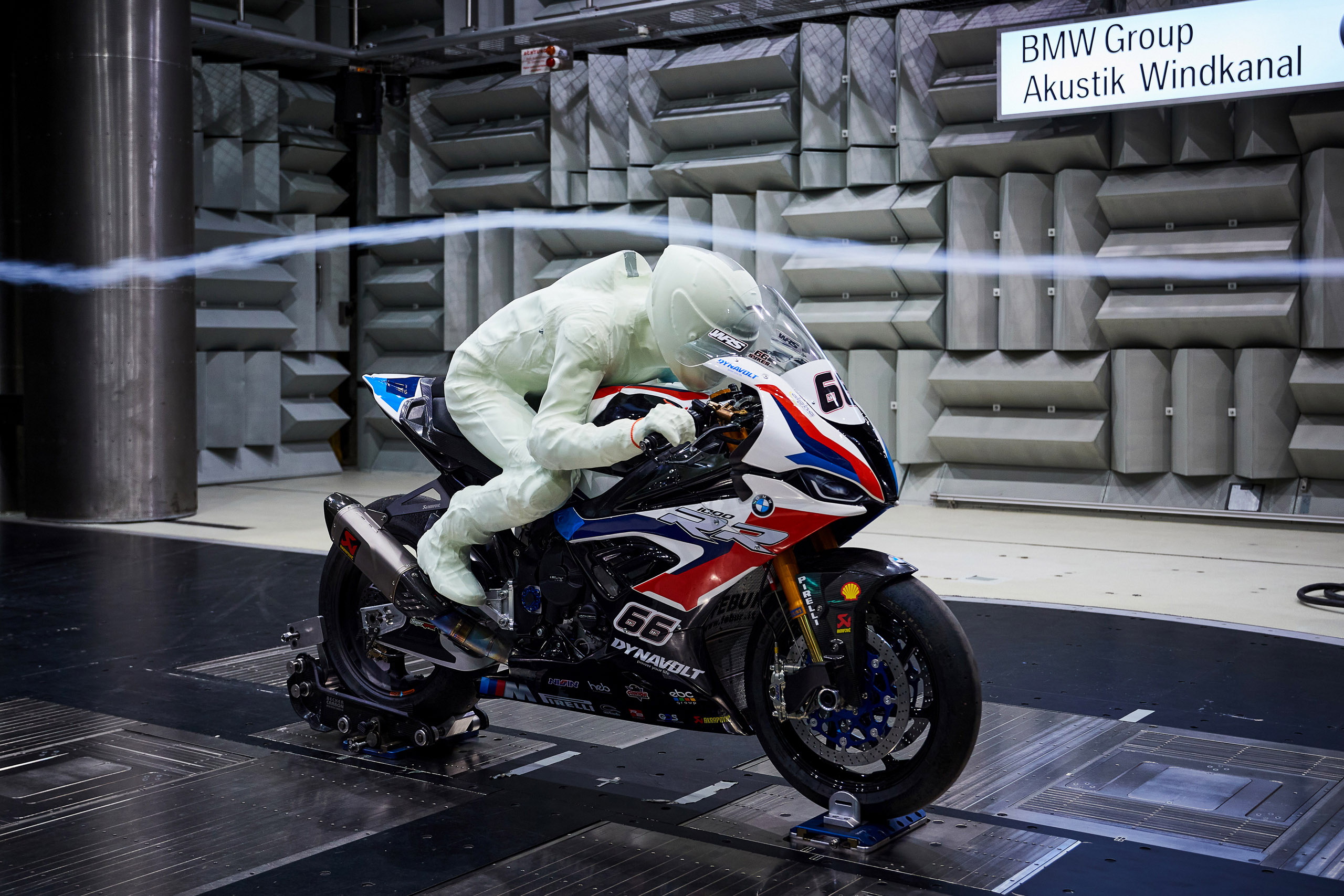 BMW even tests rider's aerodynamics in a wind tunnel - Motorcycle News