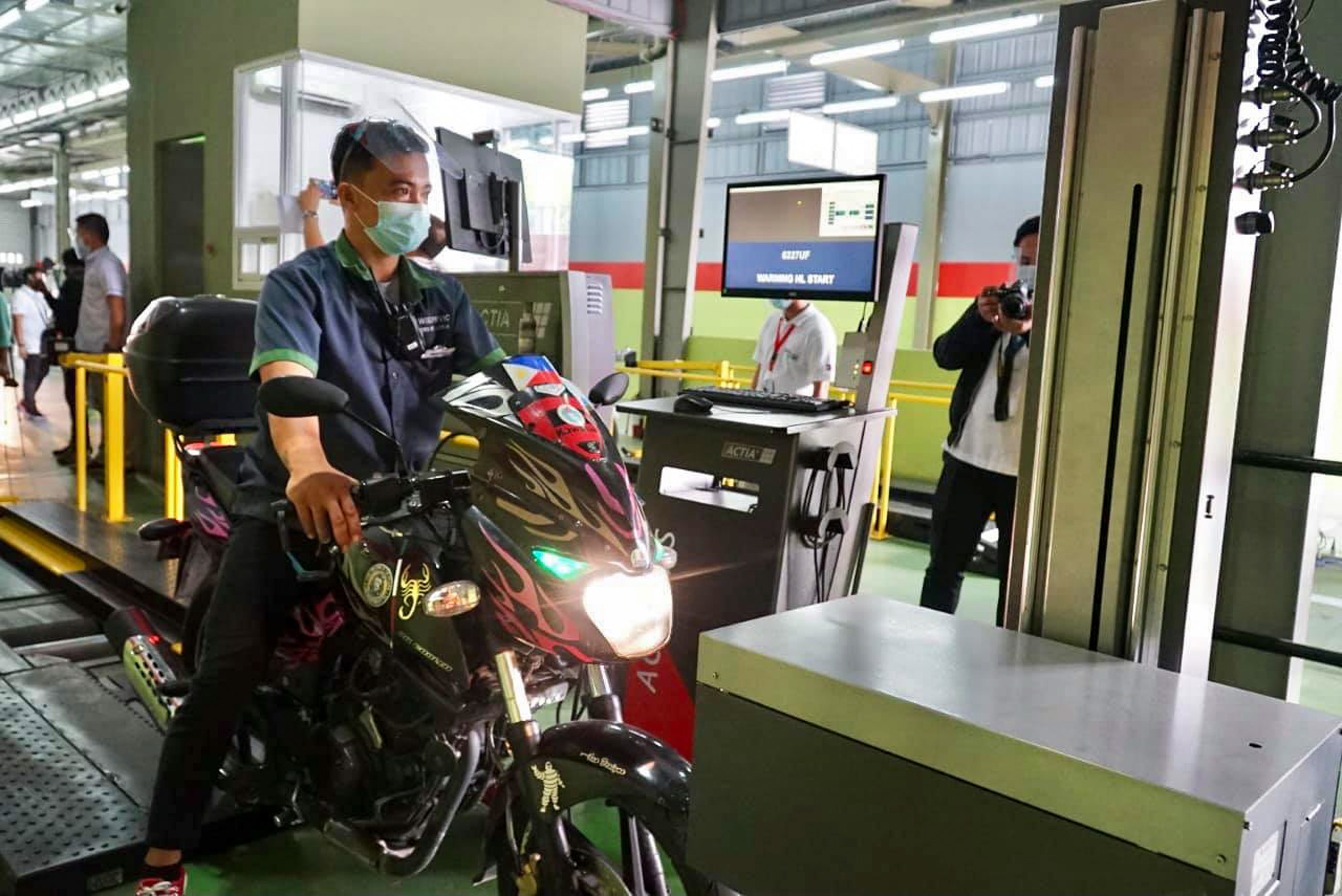 DOTr and LTO preview Motor Vehicle Inspection Center - Motorcycle News