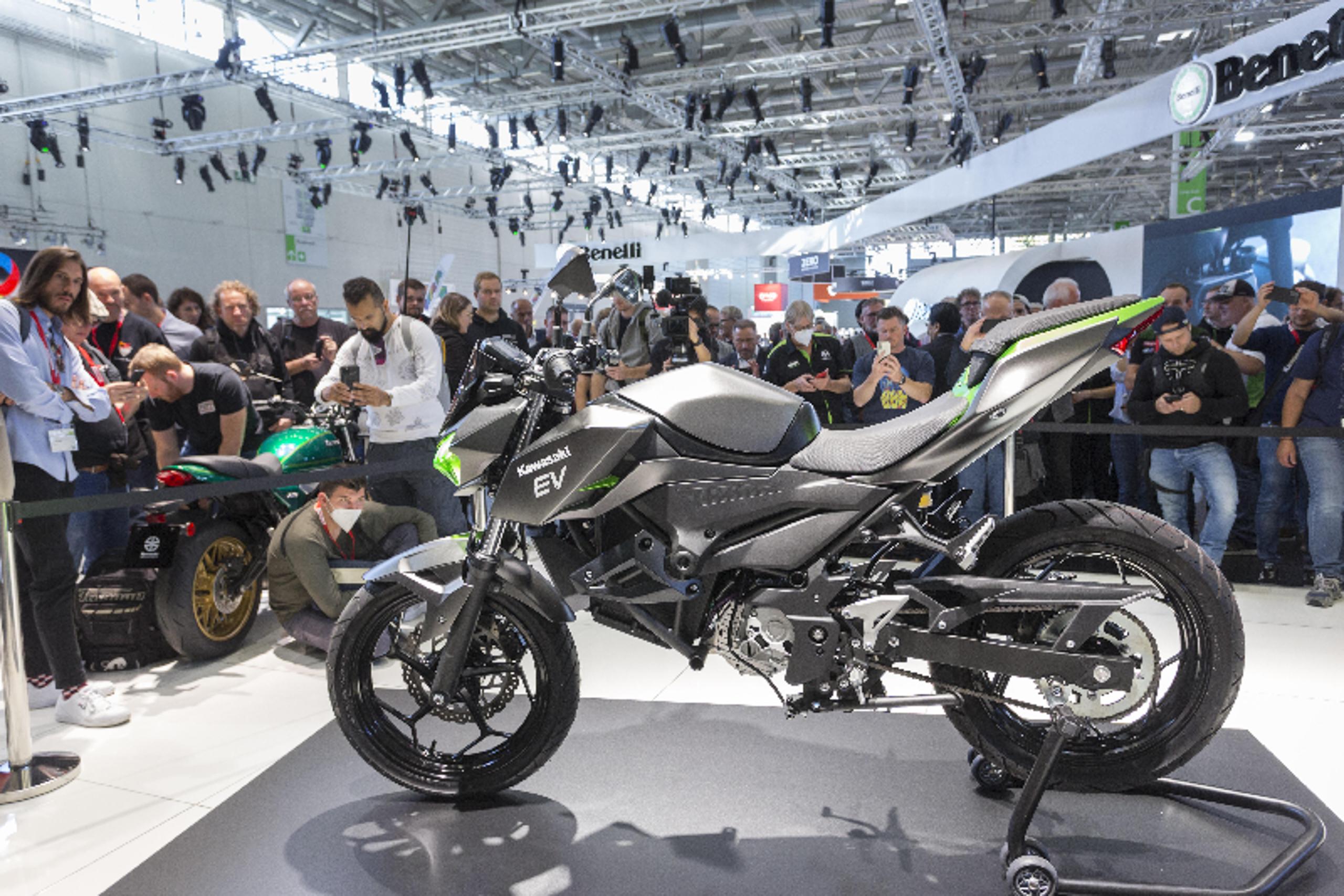 Kawasaki shows off ‘Z e-bike’ at Intermot - Motorcycle News
