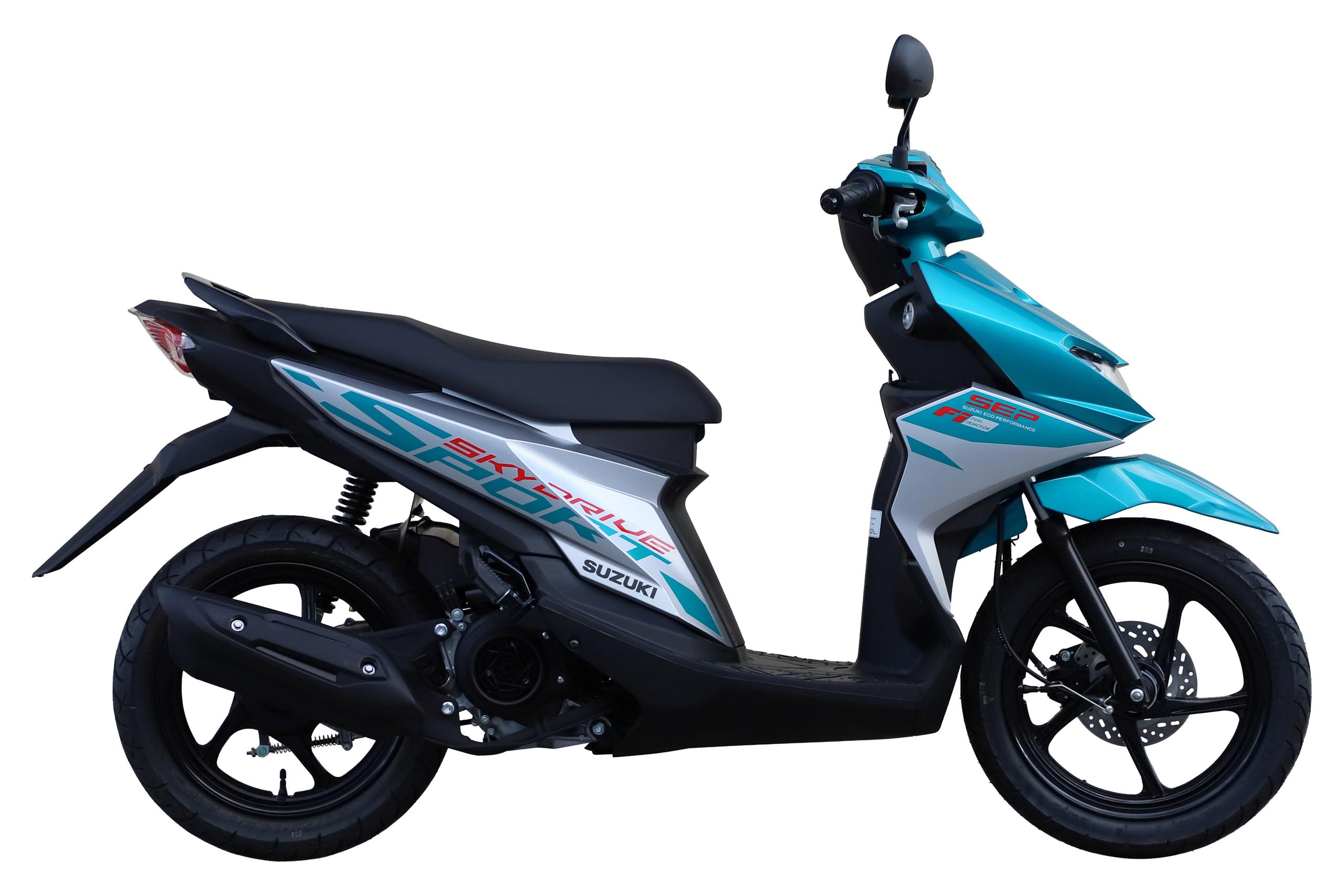 Suzuki refreshes Skydrive Sport with new colors - Motorcycle News
