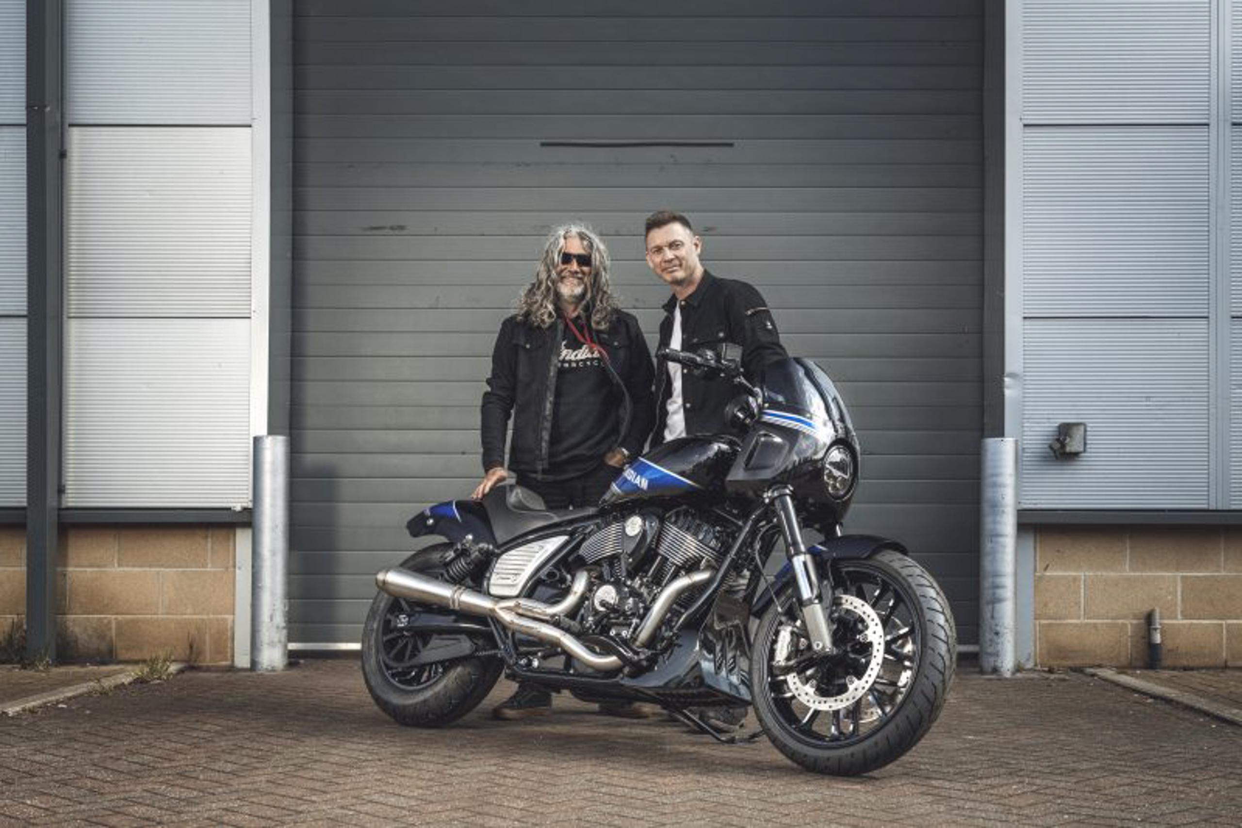 Watch: custom Indian Sport Chief built for Stereophonics basist ...