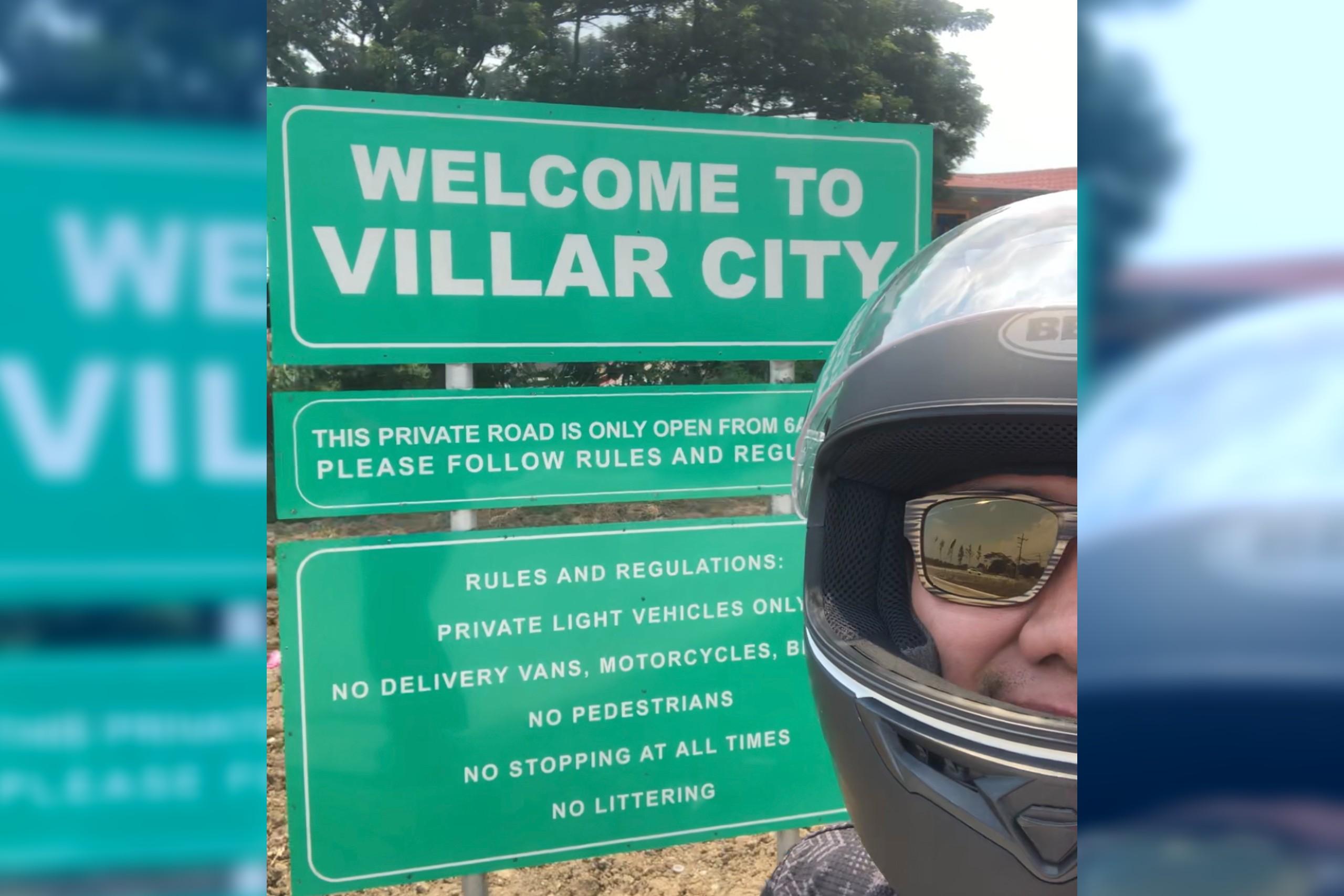 It's official: Motorcycles prohibited in newly-opened Villar City ...