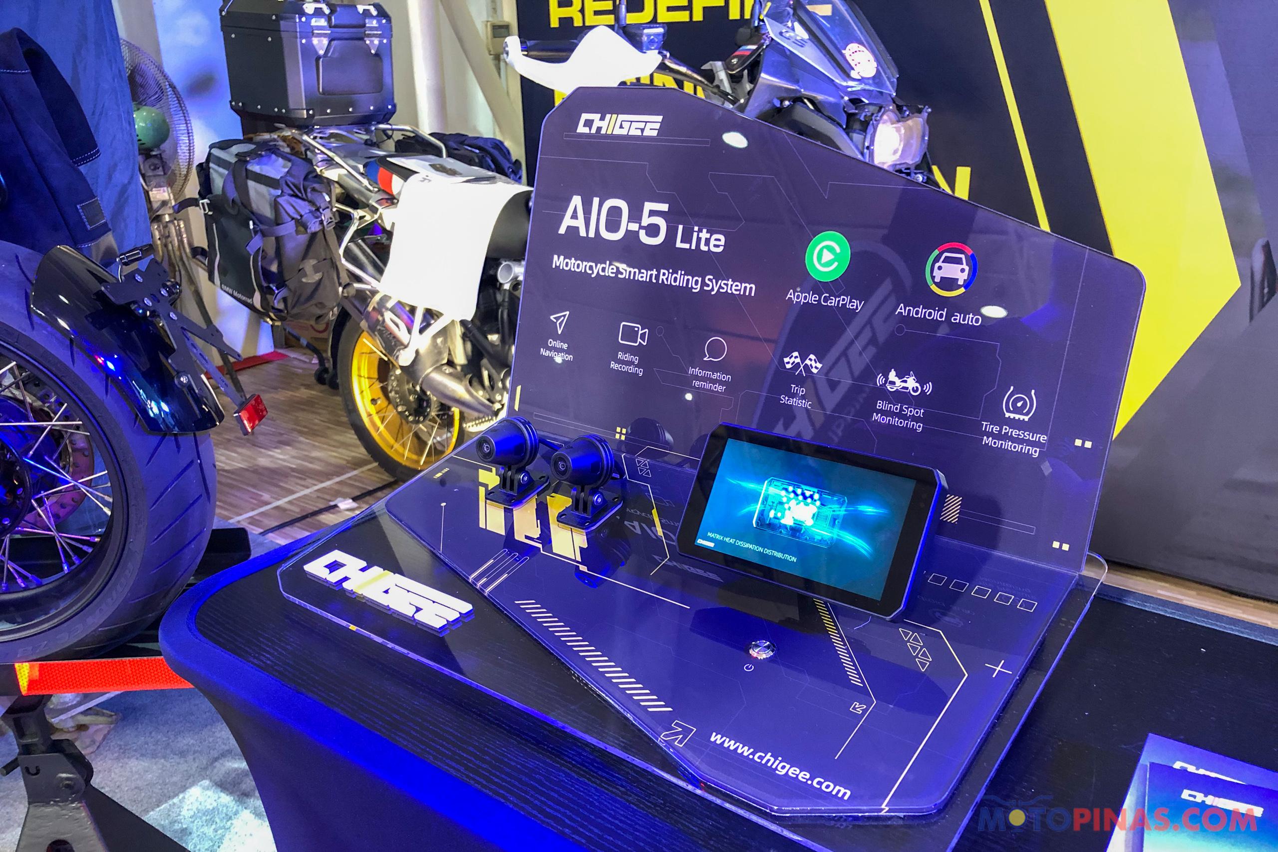 This Chigee system will turn your motorcycle into a smart motorcycle ...