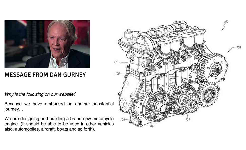 Renowned racing driver patents new engine design - Motorcycle News